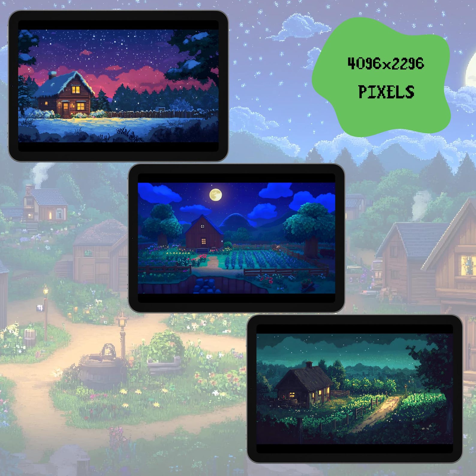 Stardew Valley Desktop Wallpaper & Icons Bundle (digital Download ...