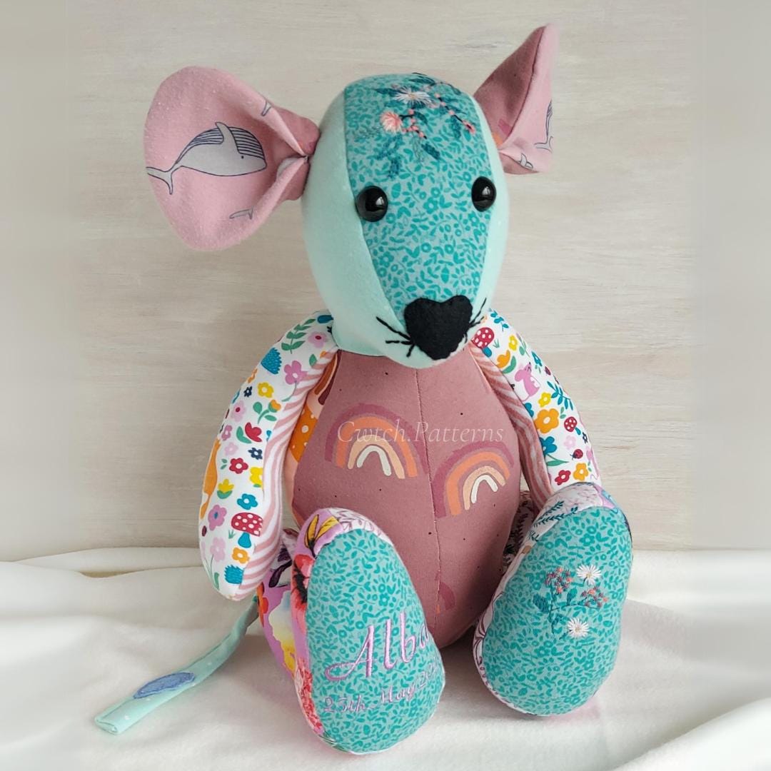 Mouse Sewing Pattern, Rat Sewing Pattern, Paper Sewing Pattern, Soft ...