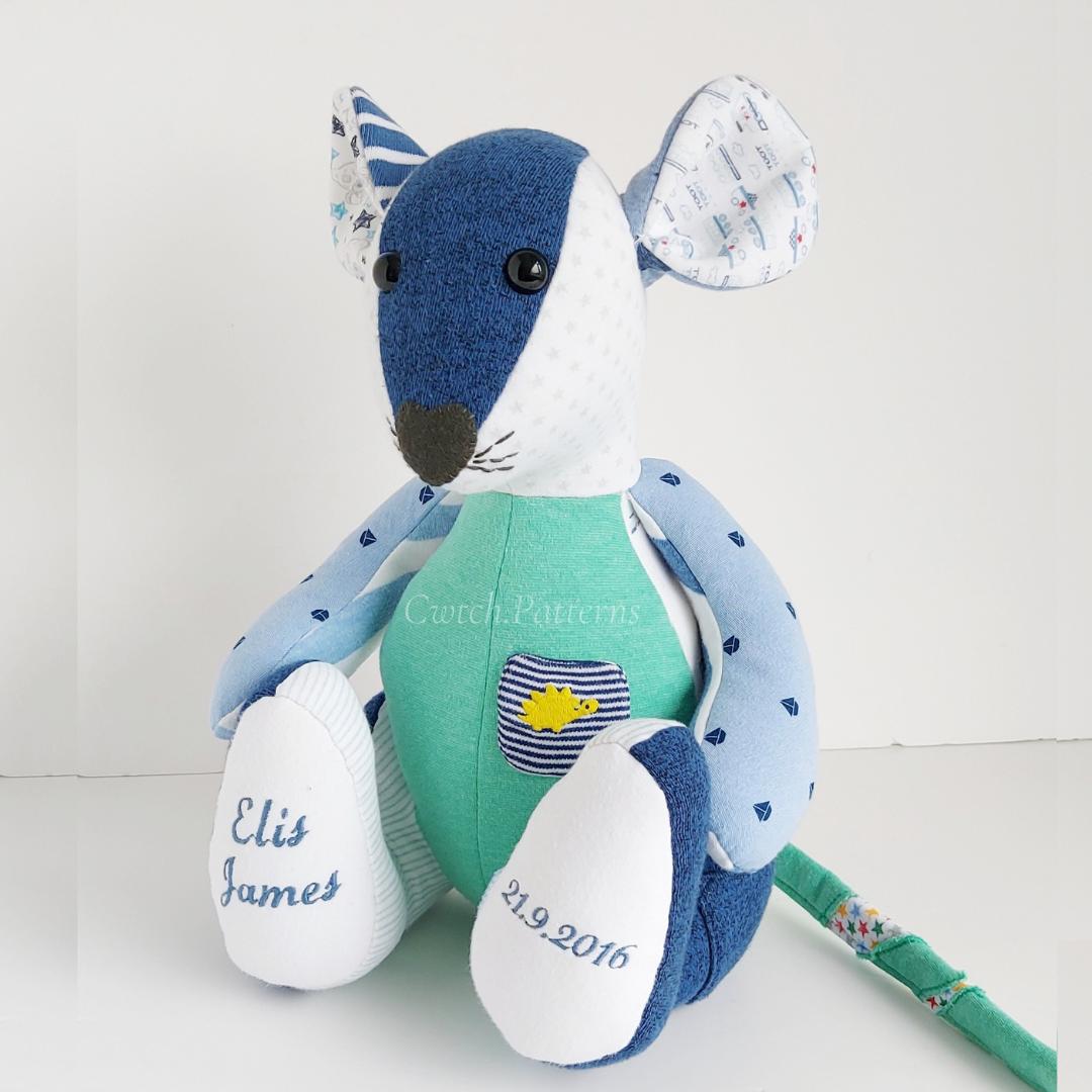 Mouse Sewing Pattern, Rat Sewing Pattern, Paper Sewing Pattern, Soft ...