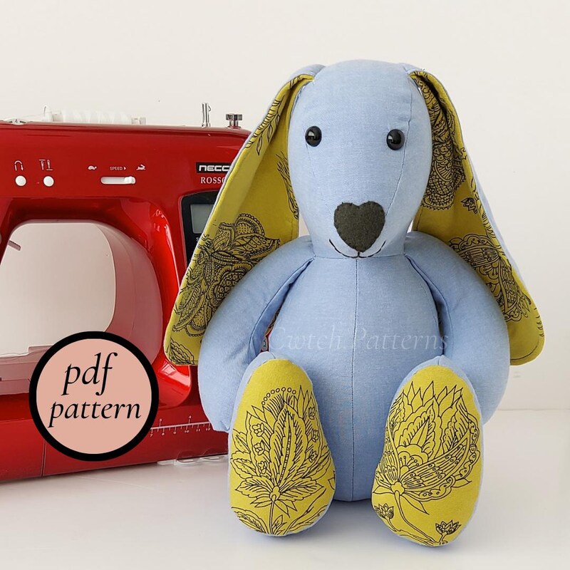 Bunny Sewing Pattern - Etsy