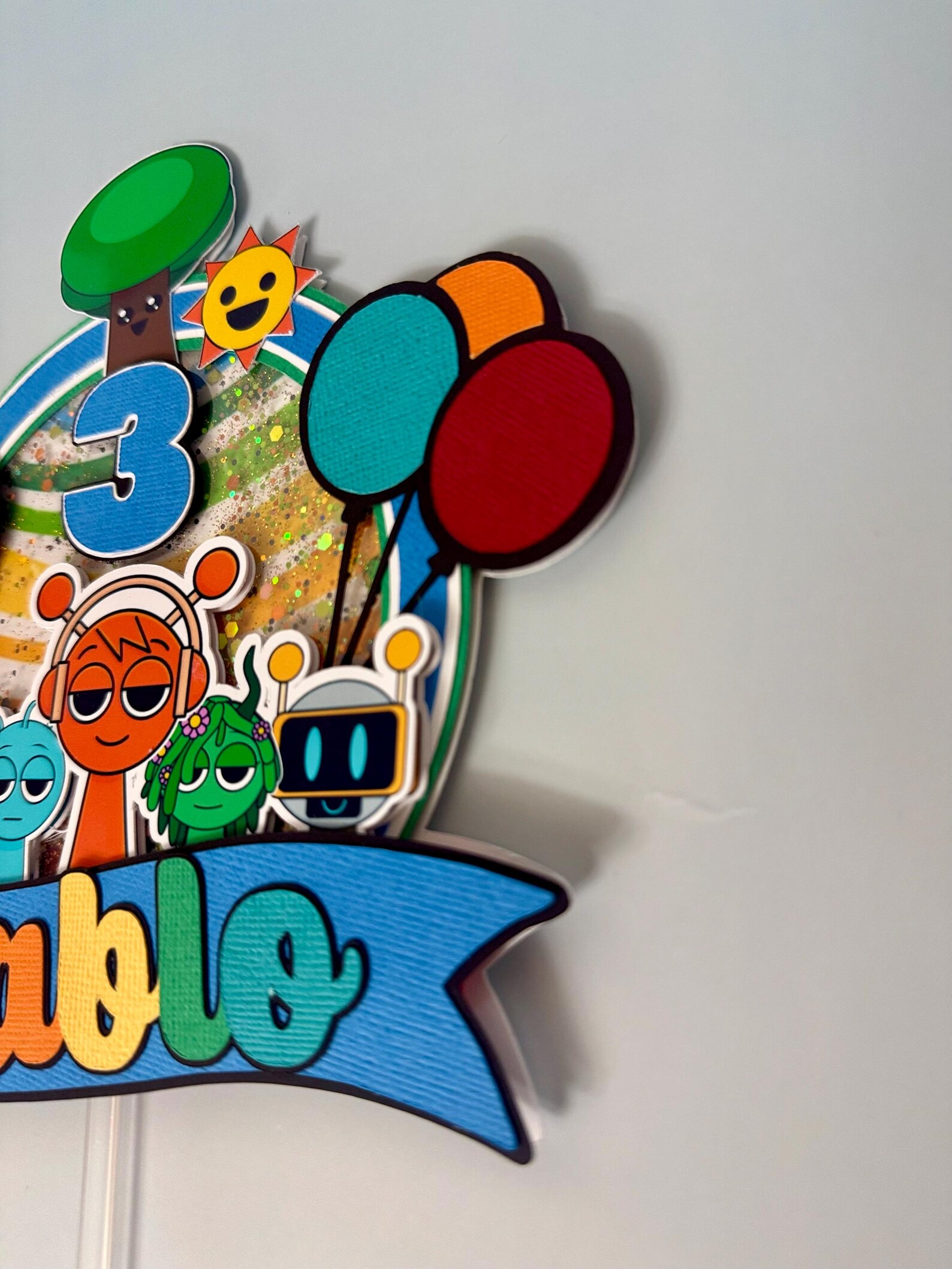 Sprunki Cake Topper , Sprunki Cake Topper Shaker, Sprunki Party ...