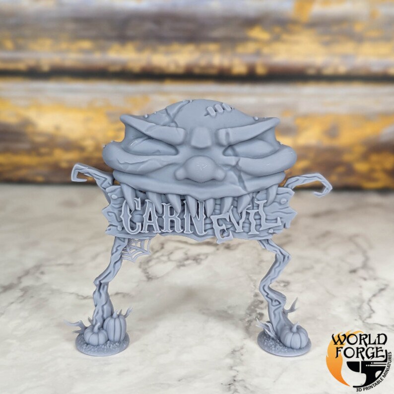 Carnevil - Evil Carnival for an Halloween Themed Game - 32 Mm ...