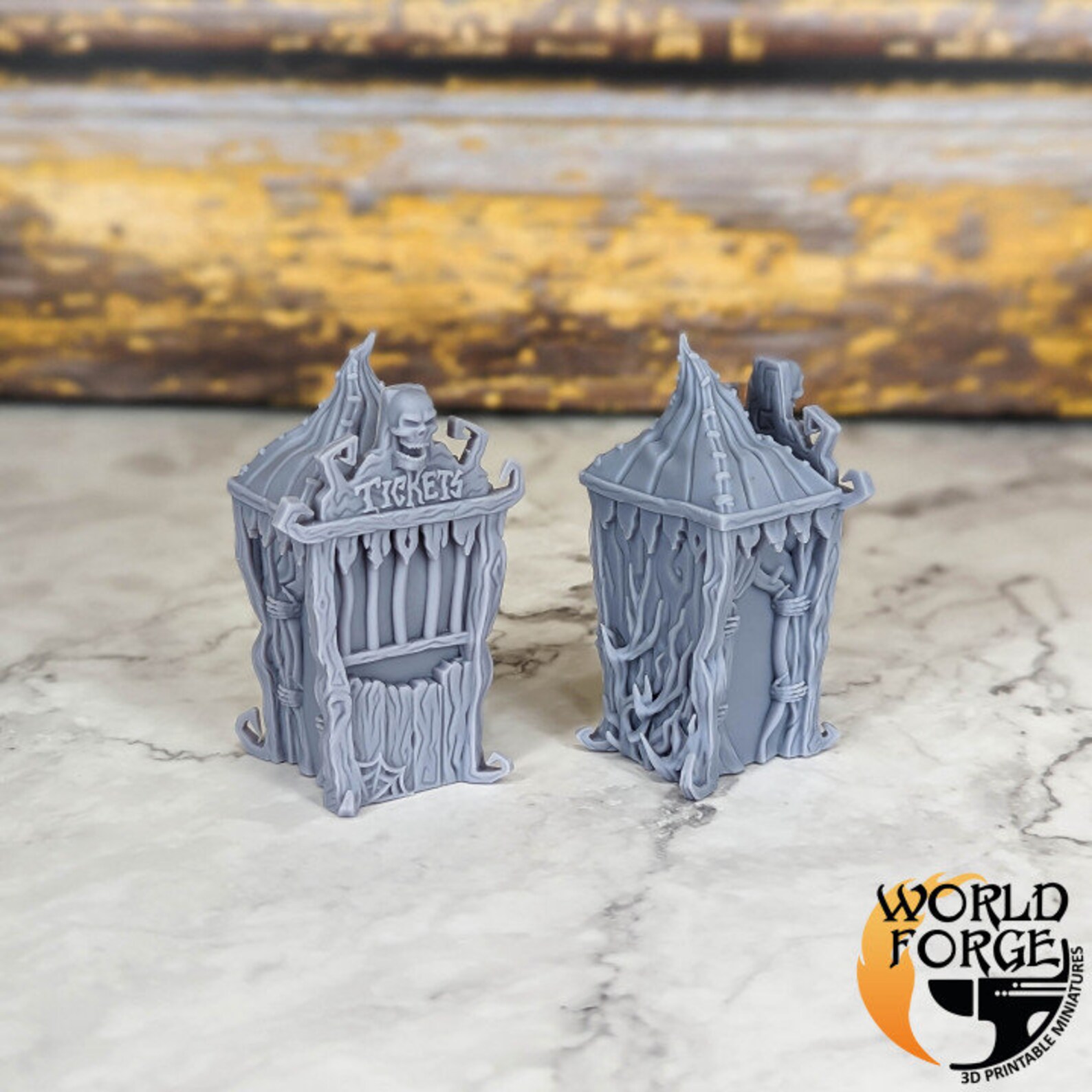 Carnevil - Evil Carnival for an Halloween Themed Game - 32 Mm ...