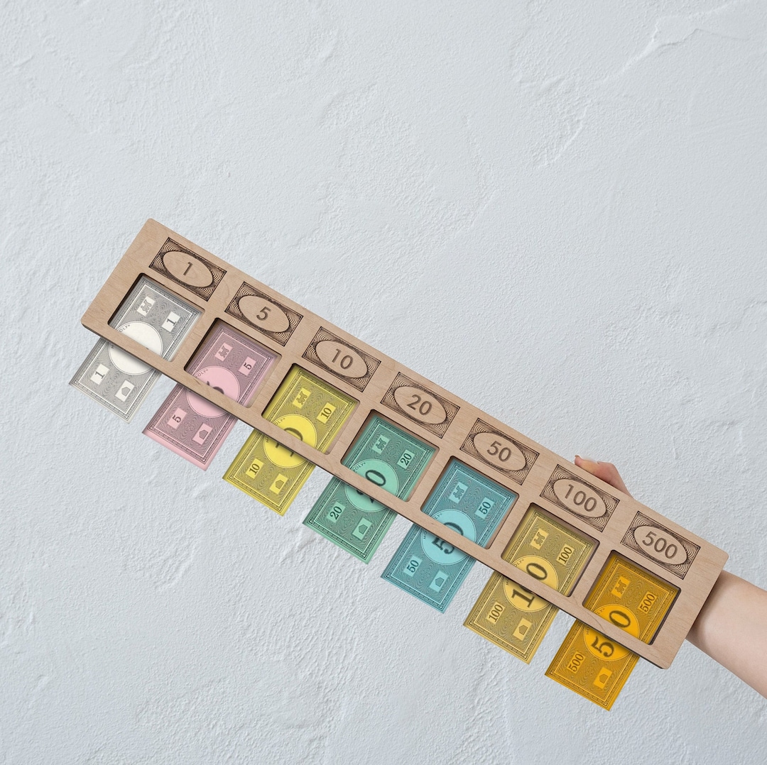 Monopoly Money Organizer, Monopoly Money Tray, Monopoly Money Holder ...