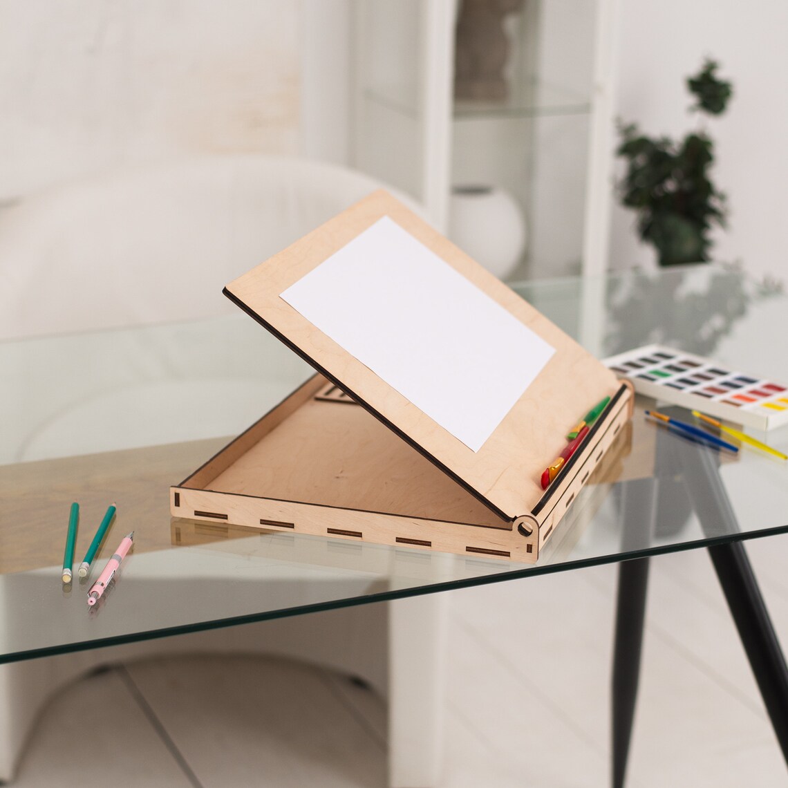 Sketching Board, Portable Art Desk, Adjustable Drawing Board, Painting ...