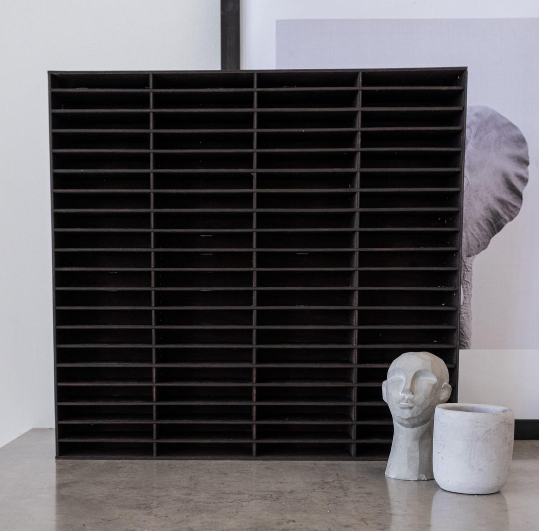 Cassette Tape Holder Crate, Wooden Cassette Tape Holder, Audio Cassette ...