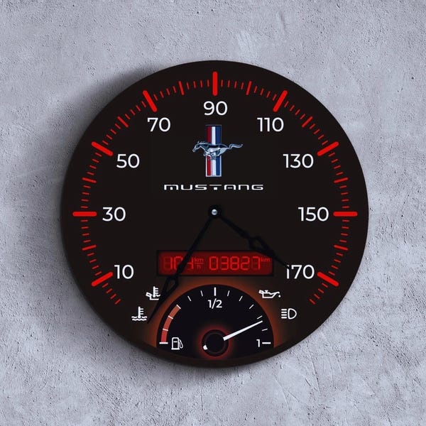 Mustang Alarm Clock - Etsy