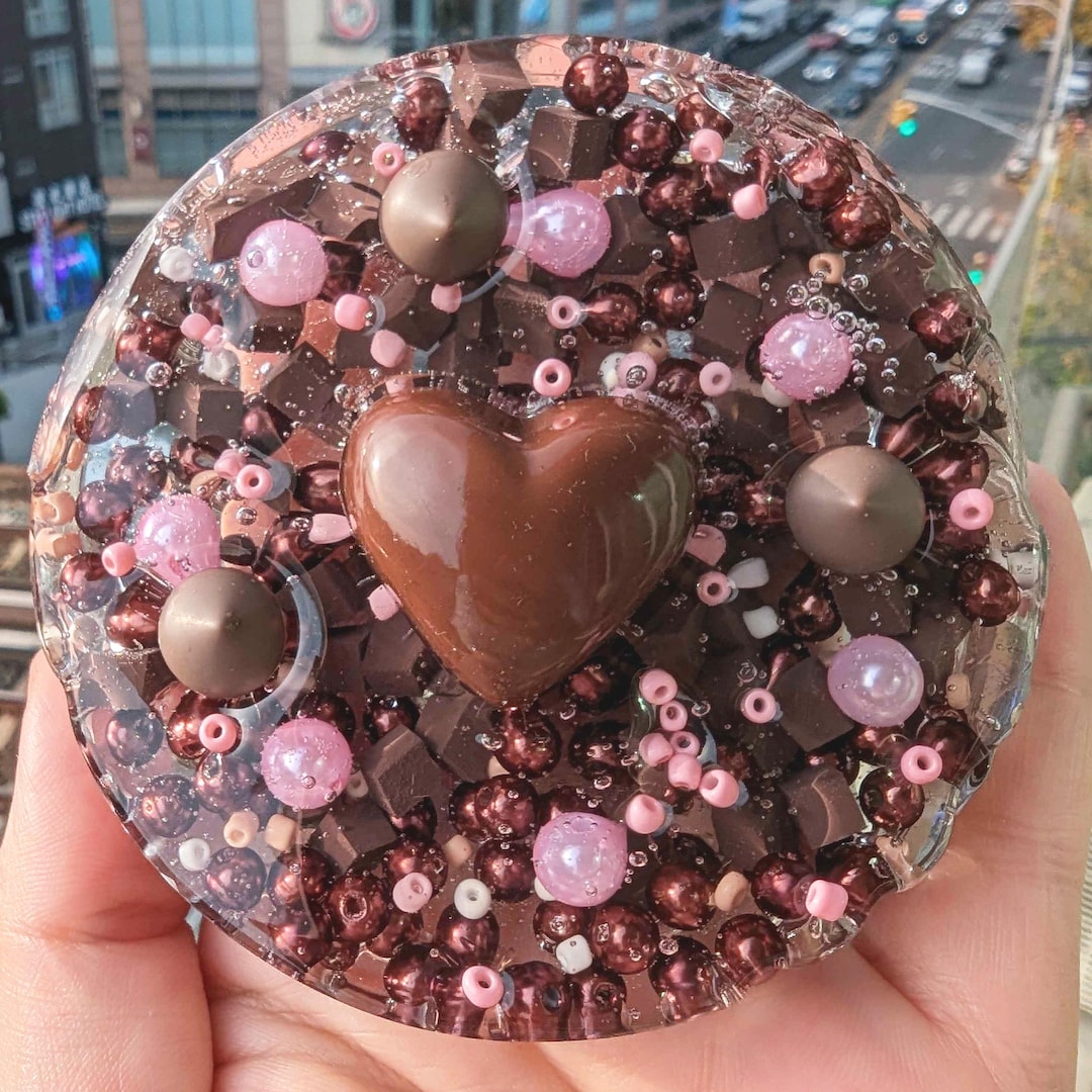REUSABLE Chocolate Truffle Scented Picky Pad Sensory Fidget Toy for ...