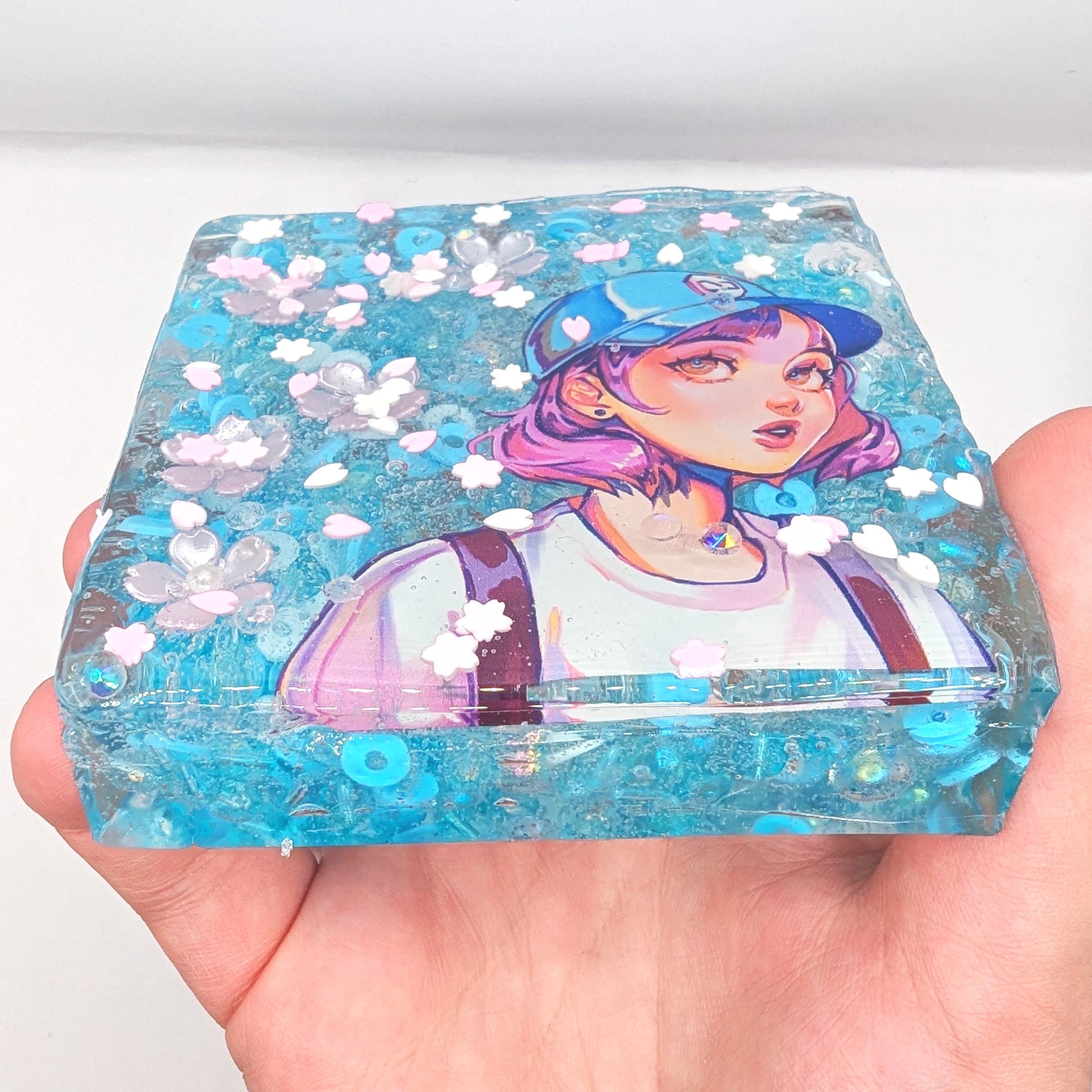 Anime Picky Pad: Hanami Sakura Theme, Acrylic Standee, Sensory Toy - Etsy