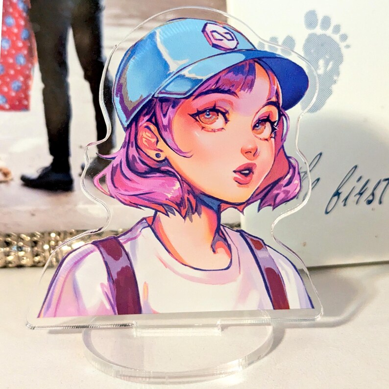 Anime Picky Pad: Hanami Sakura Theme, Acrylic Standee, Sensory Toy - Etsy