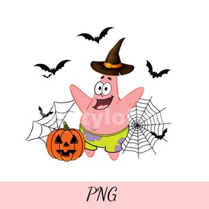 Spongebob Halloween Ghost Png Digital Spongebob Spunchbob Horror Creepy ...