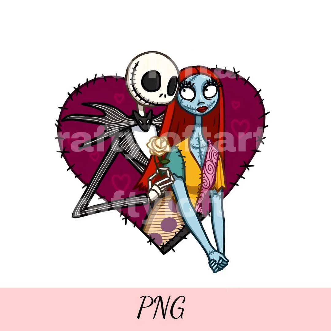 Jack and Sally Png, Nightmare Before Png, Mega Jack Skellington Png ...
