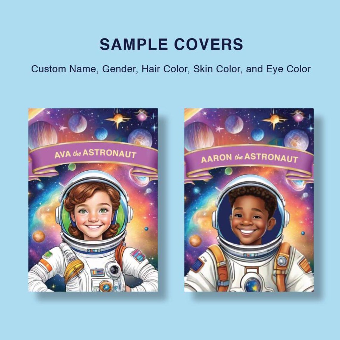 Space Themed Math Workbook Grades 1-3, Kids Custom Math Workbook ...