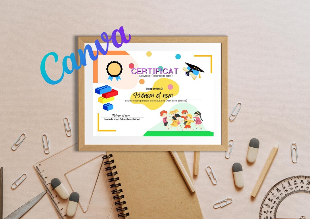 Daycare Diploma, Daycare Certificate, Preschool Diploma, Daycare ...