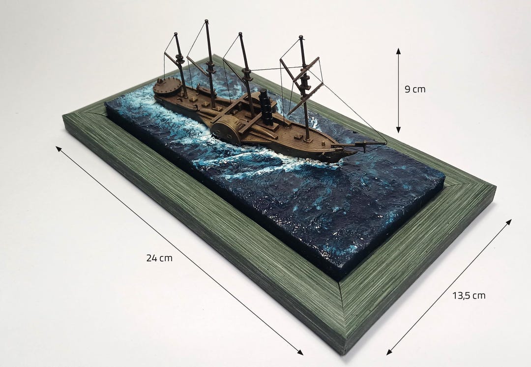 Atlantic Star Ship Diorama - Etsy