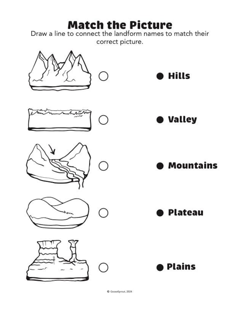 Earth Science Worksheets - Classroom Supplement - Extra Worksheets ...