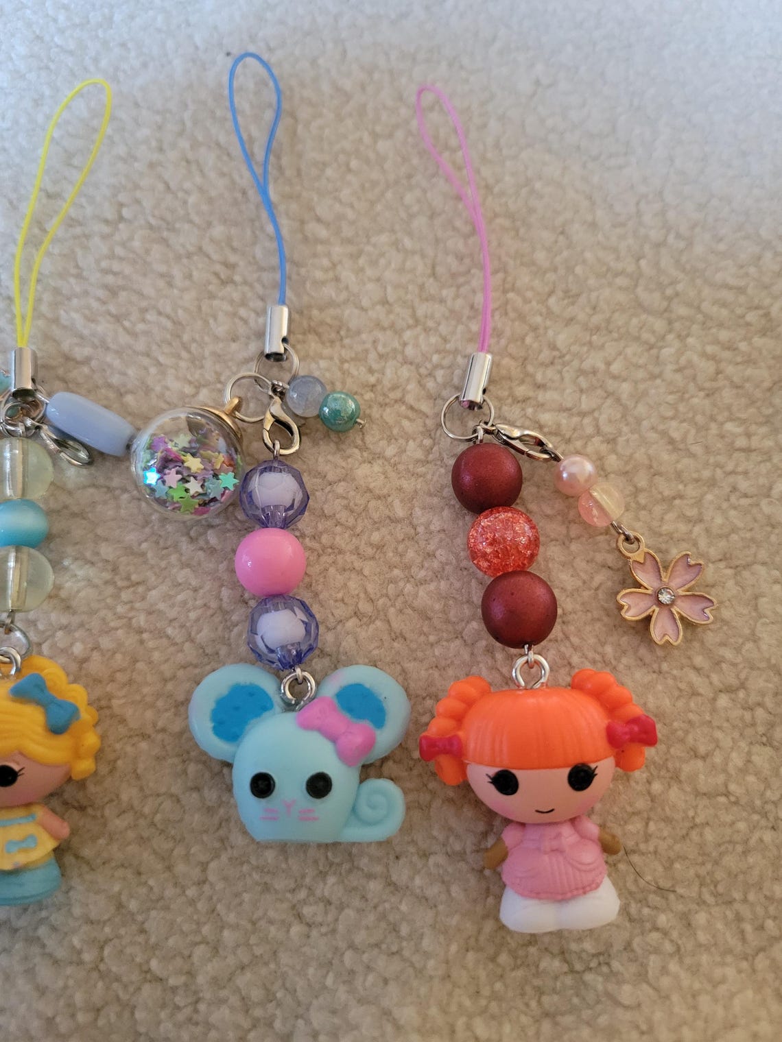 Lalaloopsy Doll Garden Themed Tinies Keychain Phone Charm | Handmade ...