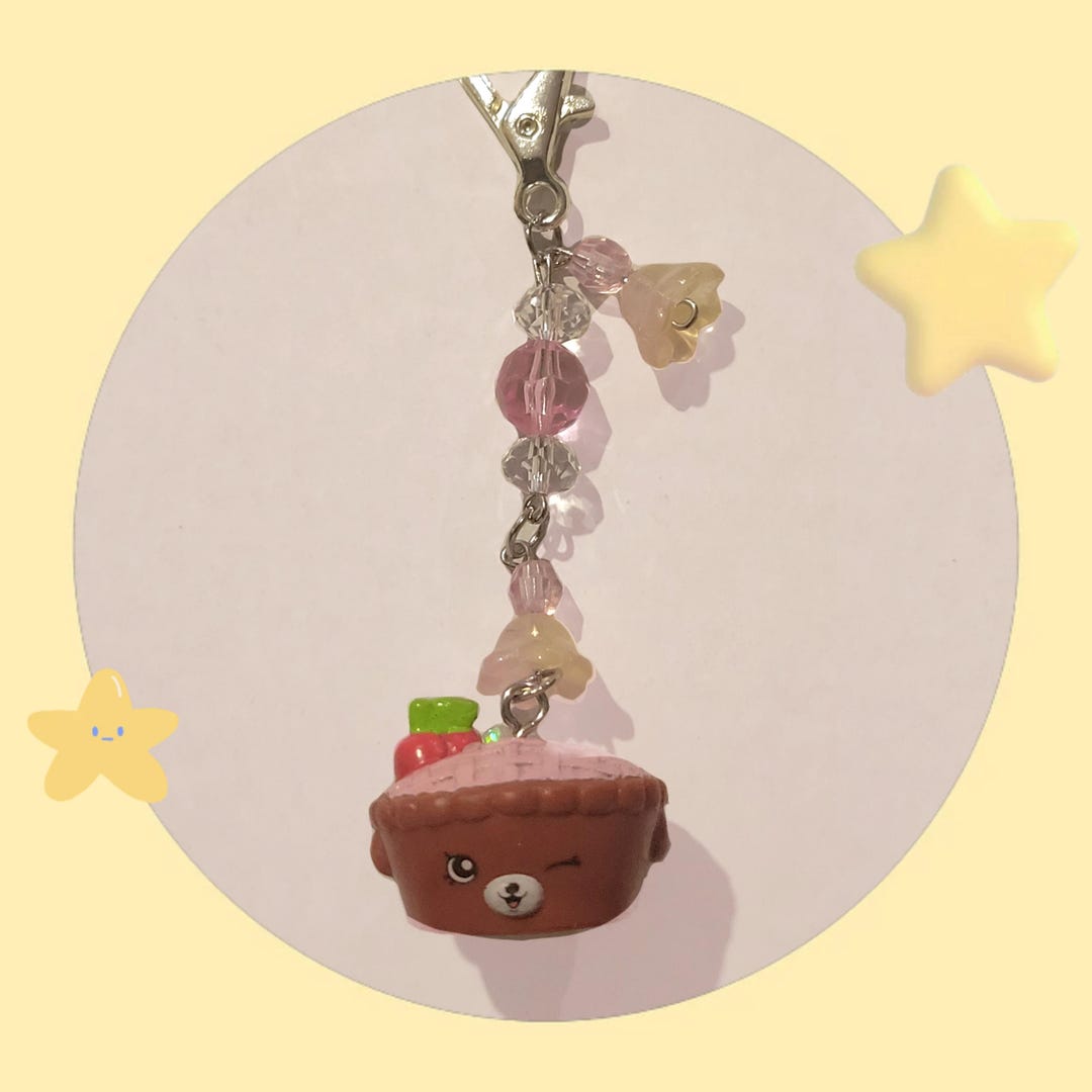 Shopkins Toy Keychain Cute Handmade Keychain Pie Puppy - Etsy