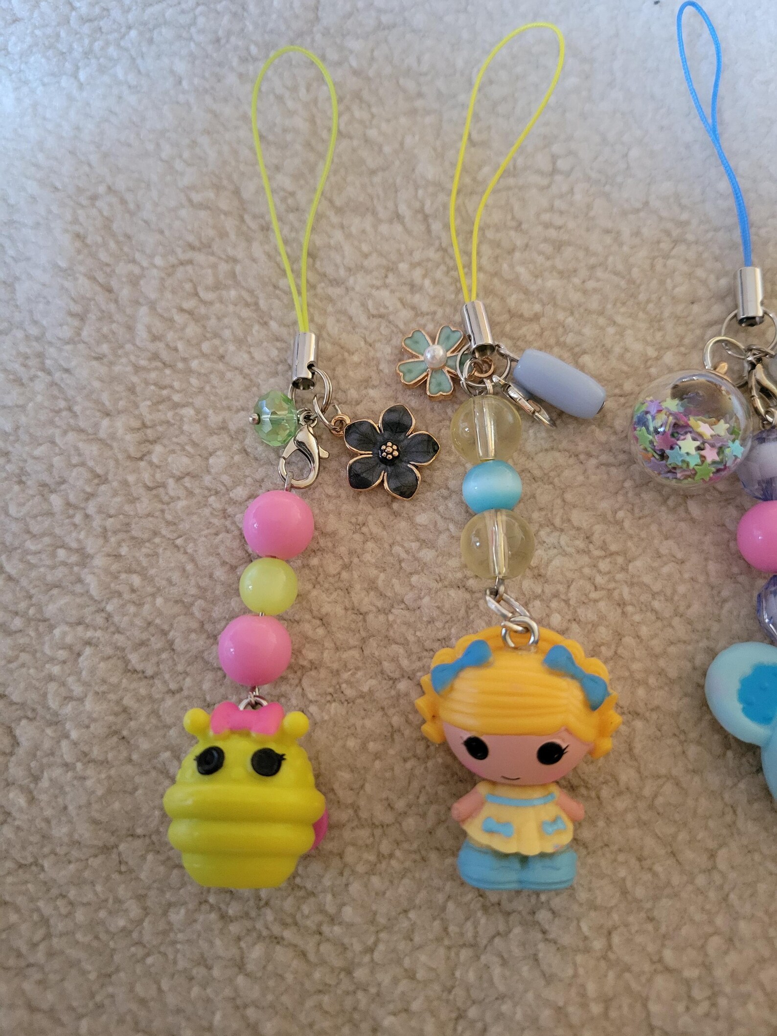 Lalaloopsy Doll Garden Themed Tinies Keychain Phone Charm | Handmade ...