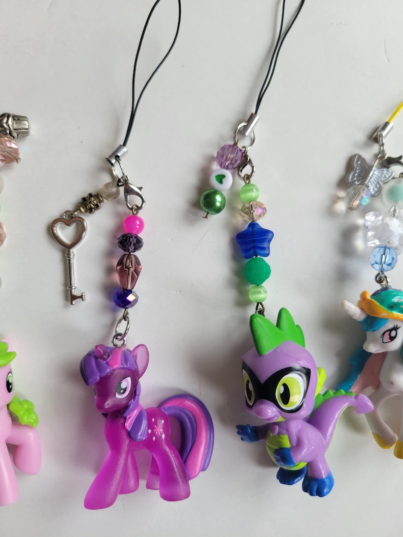 My Little Pony Keychains | MLP Keychain Phone Charms | Mlp Beaded ...