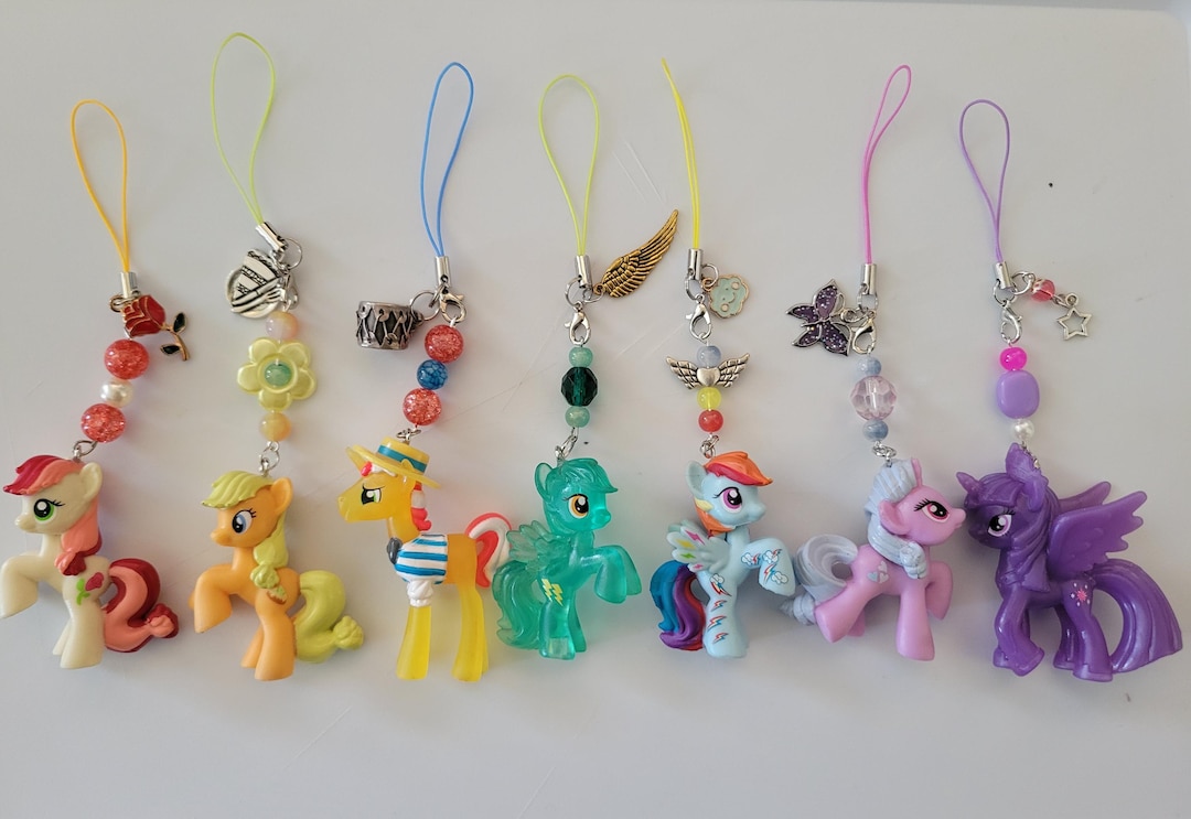 My Little Pony Keychains | MLP Keychain Phone Charms | Mlp Beaded ...