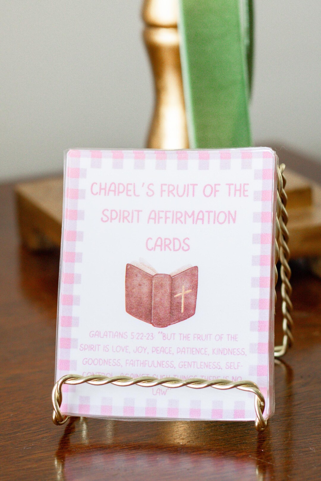 Watercolor Fruit of the Spirit Affirmation Cards - DIGITAL DOWNLOAD ...