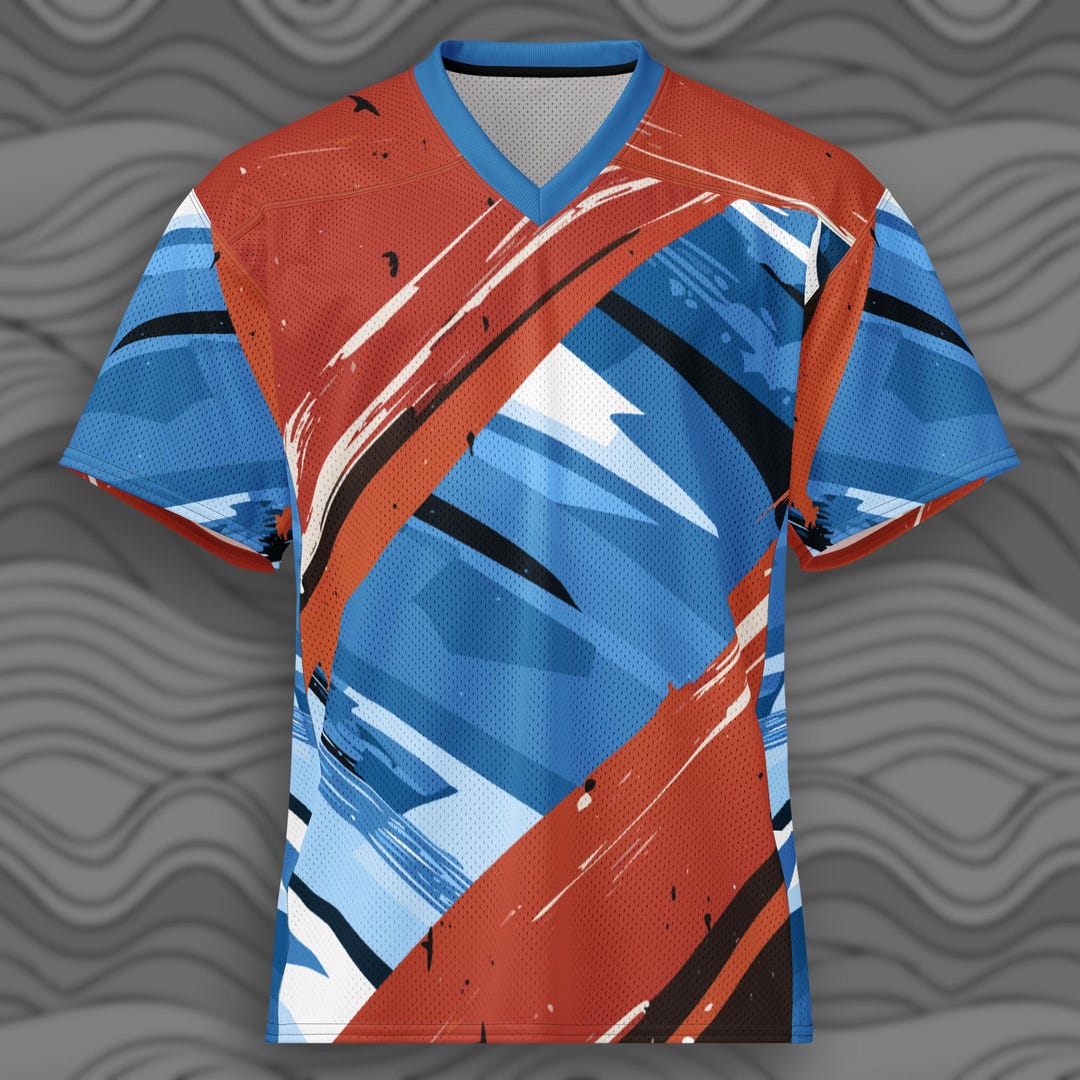Diagonal Fury American Football Unisex Jersey for Men and Women - Etsy