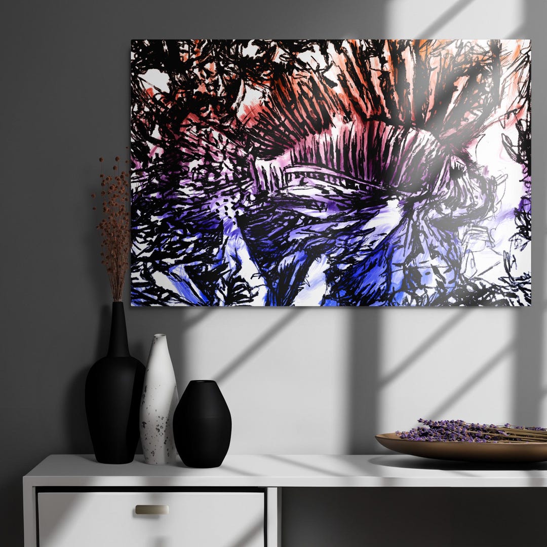 Lionfish Art: Glossy Metal Print, Tropical Coastal Decor - Etsy