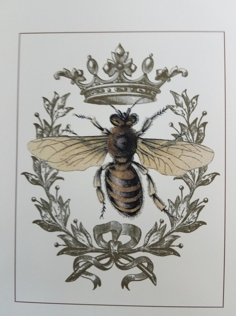 Bee fabric panel honey bee panels 2 muslin crown quilt | Etsy