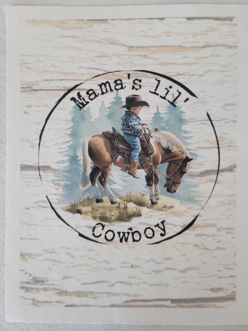 Cowboy Quilt Panel: Kids Western Material, Kona 100 % Cotton Fabric - Etsy