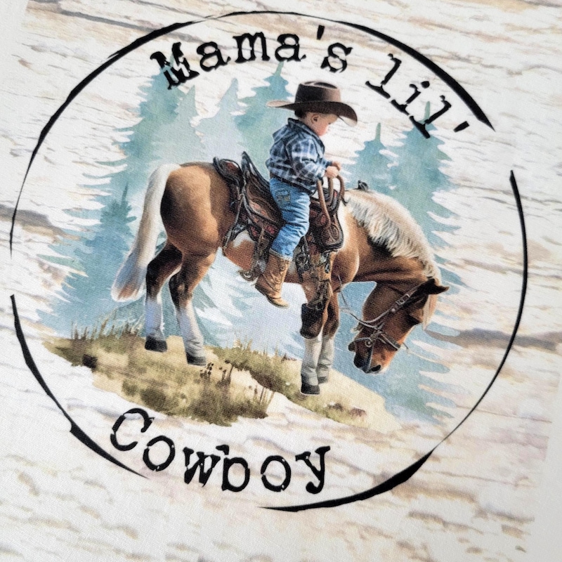 Boys Cowboy Fabric Cotton - Etsy