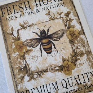 Primitive Bee Quilt Panel Honey Bee Cotton Fabric Nature Wall Art - Etsy