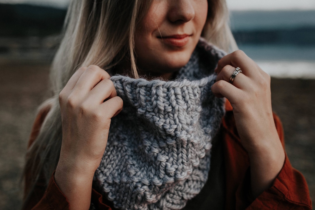 KNITTING PATTERN, the Anthony Cowl Knitting Pattern, Knit Cowl, Yessy’s ...