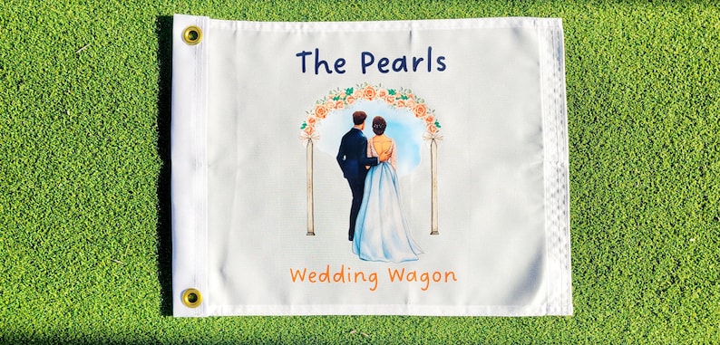 Custom Golf Cart Flags 12x18in - Etsy