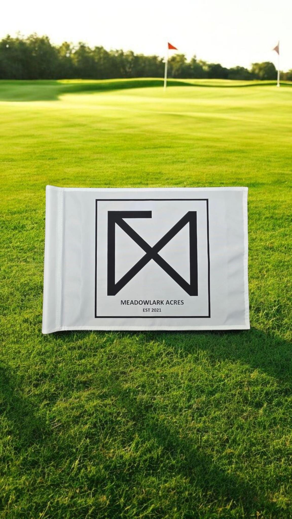 Custom Full Size Golf Flag 20in X 14in - Etsy