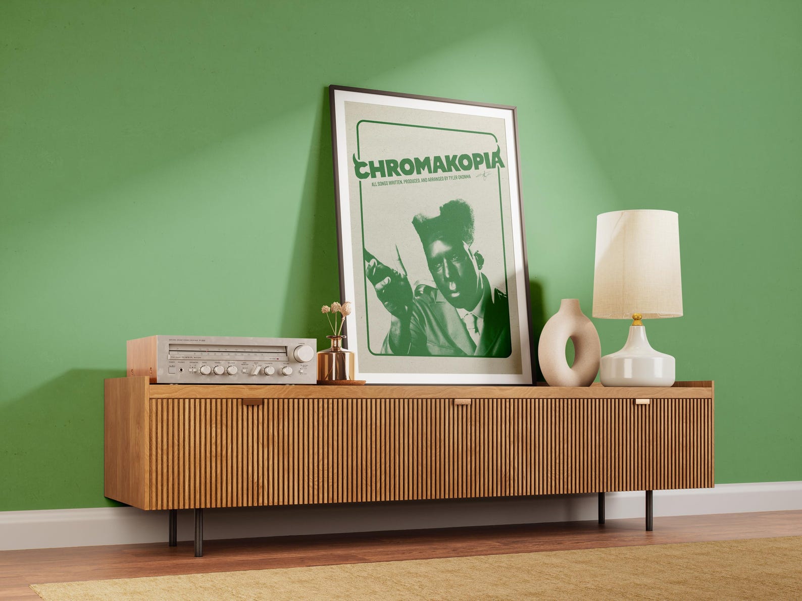 CHROMAKOPIA, Tyler the Creator Vintage Retro Album Poster Digital ...