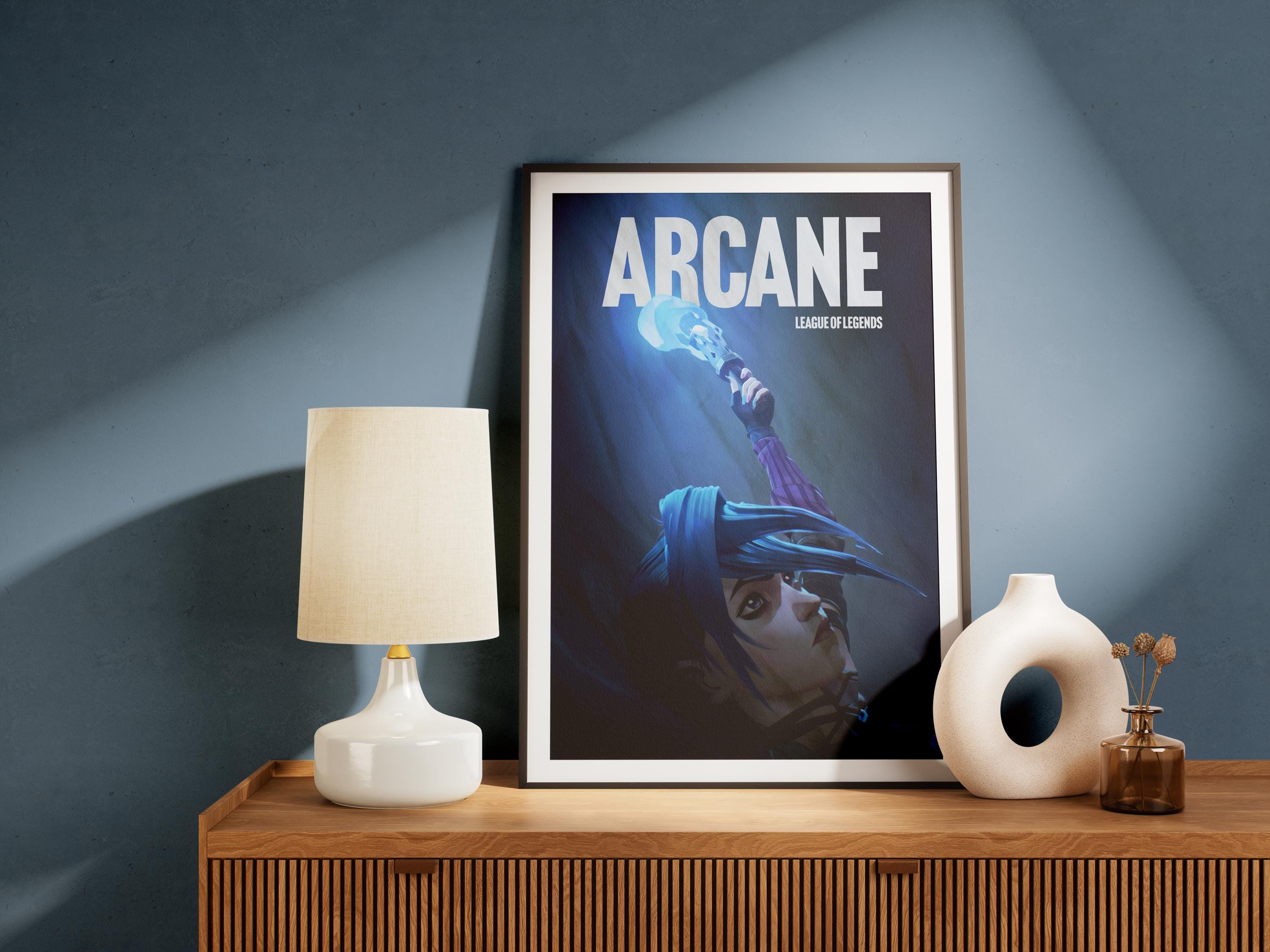 Arcane | League of Legends Aesthetic Digital Poster Download for Dorm ...