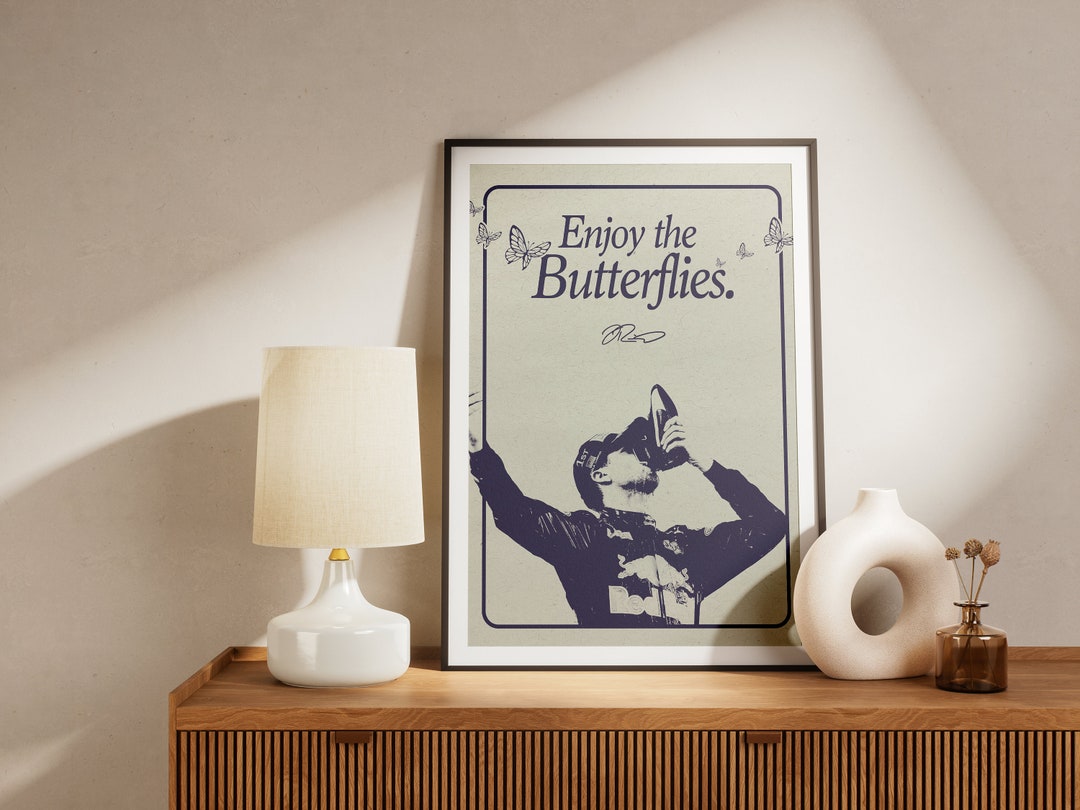 Farewell Daniel Ricciardo | Shooey X Enjoy the Butterflies Vintage ...