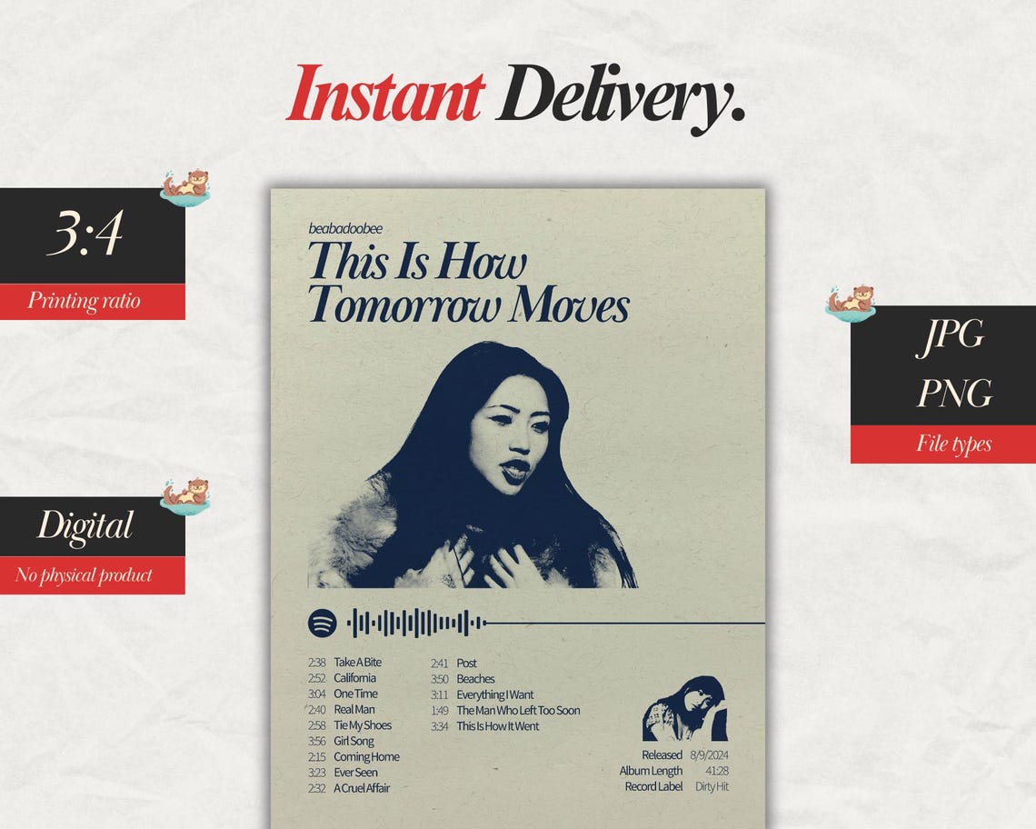 Beabadoobee This is How Tomorrow Moves | Graphic Y2K Vintage Retro ...