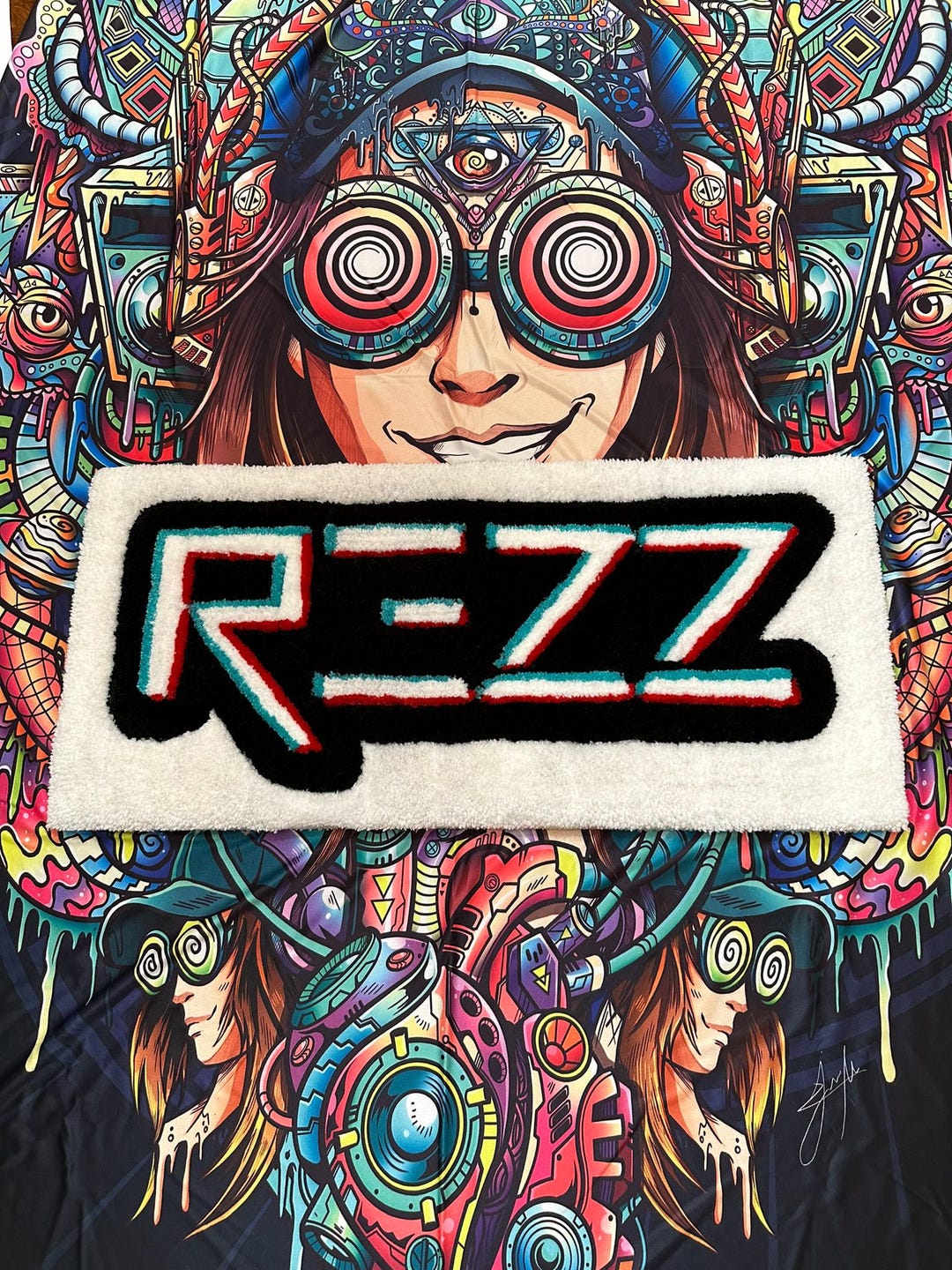Custom Handmade EDM Logo Rezz Inspo - Etsy