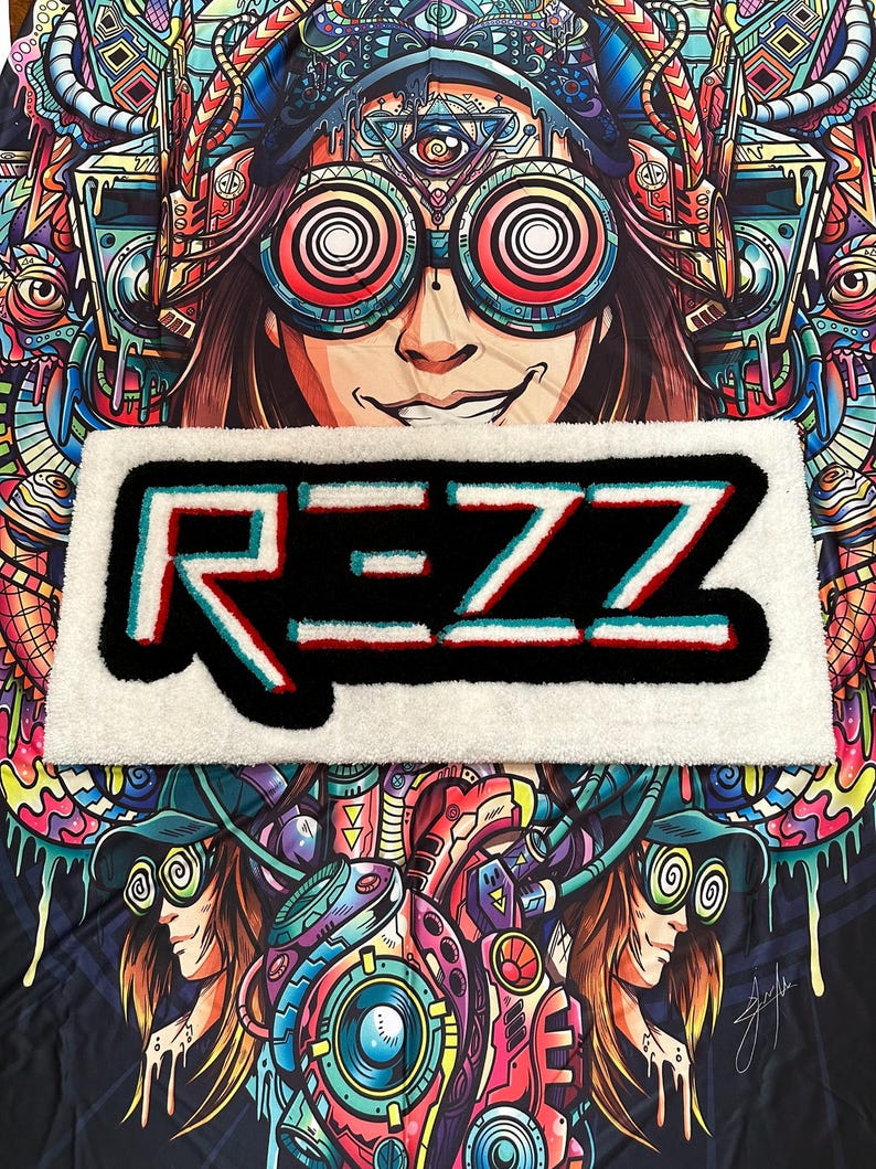 Custom Handmade EDM Logo Rezz Inspo - Etsy