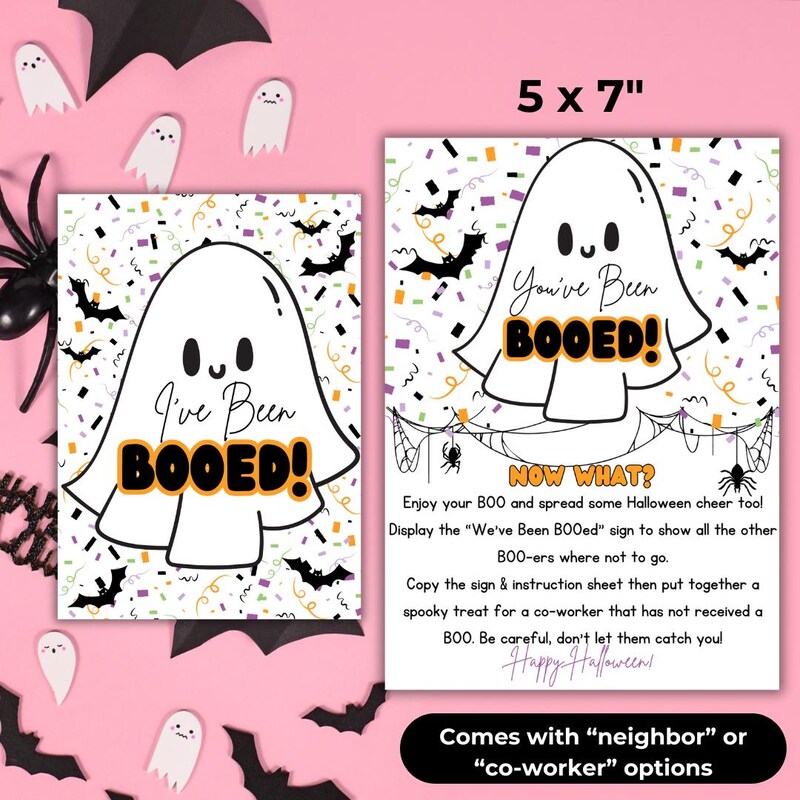 You've Been Booed Office - Etsy