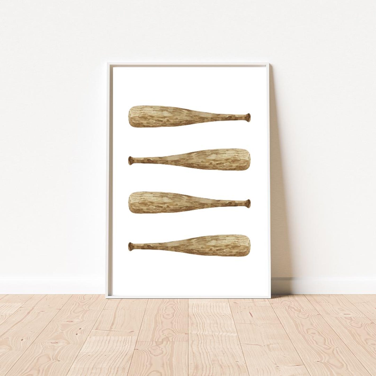 Vintage Baseball Wall Art Set | Classic Boys Baseball Prints | Toddler ...