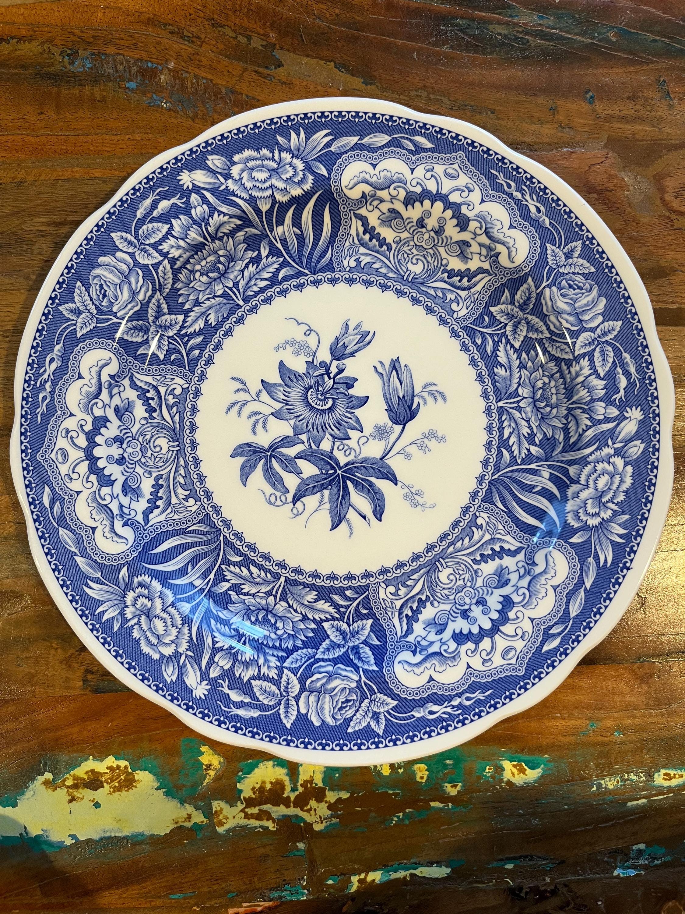 Spode Blue & White Dinner Plate - Etsy