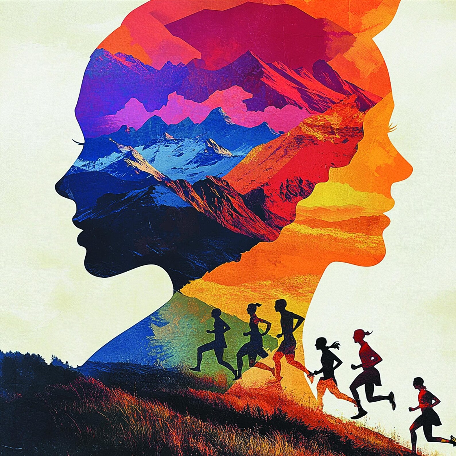 World Athletic Collaboration Poster Celebrating Unity in Sports - Etsy