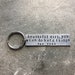 The Jessie Key Chain Custom Metal Hand Stamped Key Chain - Etsy