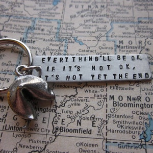 The Renee Key Chain - Custom Fortune Cookie Key Chain - Etsy