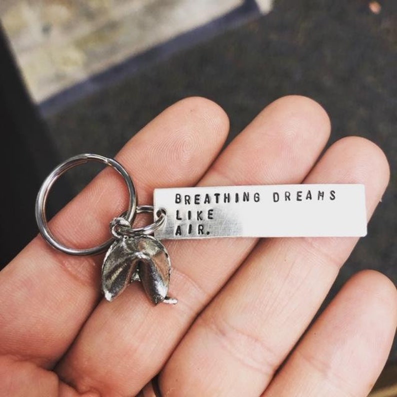 The Renee Key Chain Custom Fortune Cookie Key Chain - Etsy