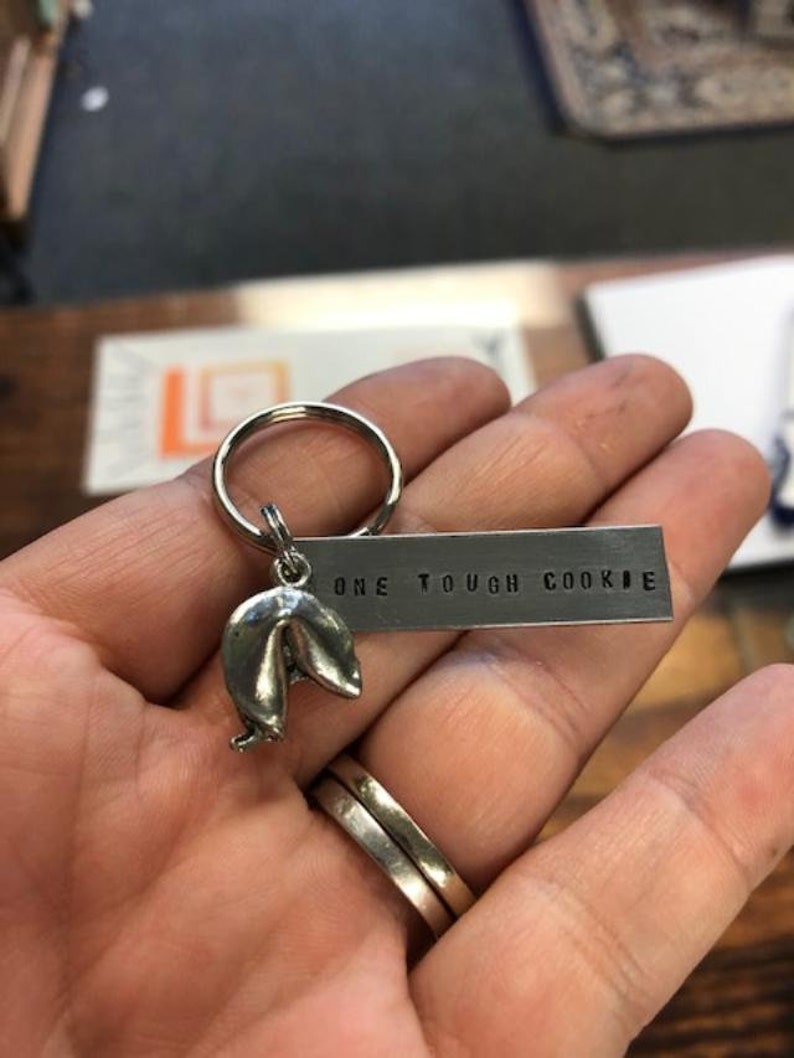 The Renee Key Chain Custom Fortune Cookie Key Chain - Etsy