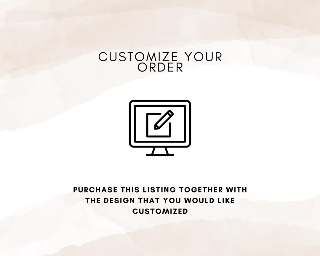 Customize Your Order, Digital Invitation Design Add On - Etsy